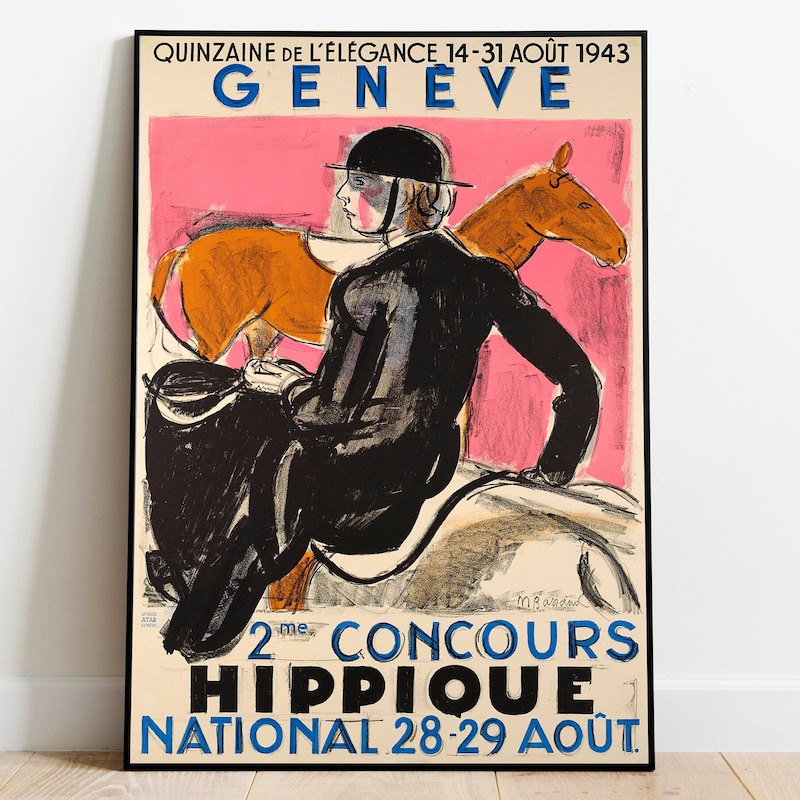Equestrian Posters - Etsy