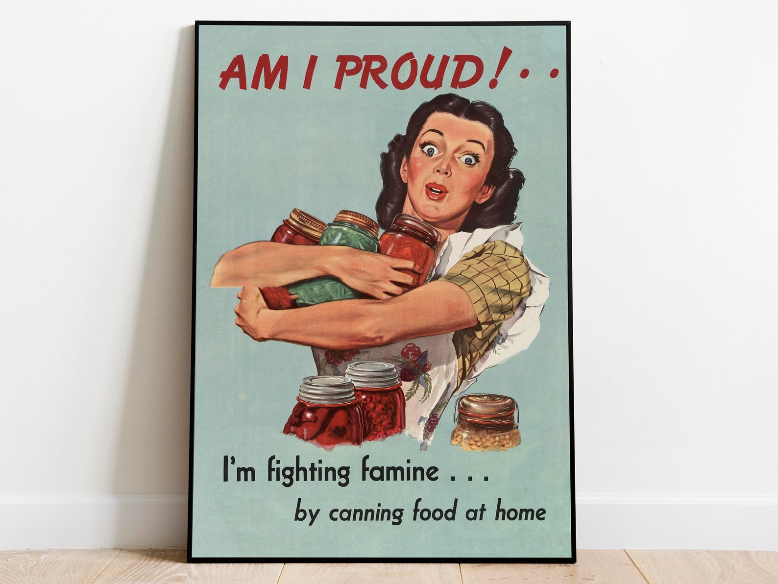 Food Wall Art Print World War 2 Propaganda Poster Poster - Etsy