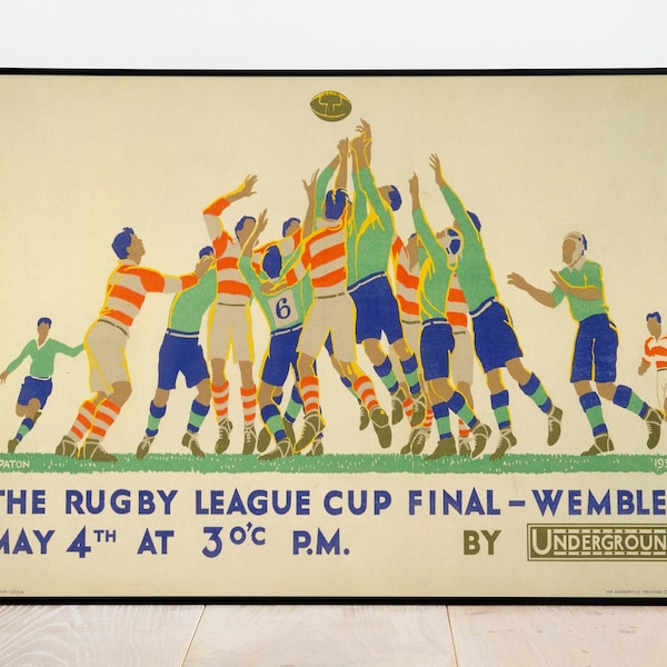 Canvas Wall Art Rugby - Etsy