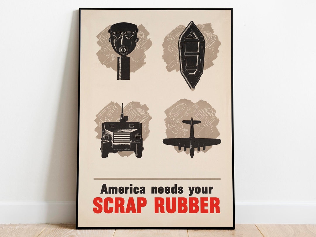 World War 2 Propaganda Poster| Poster Vintage| Canvas Print Wall Art ...