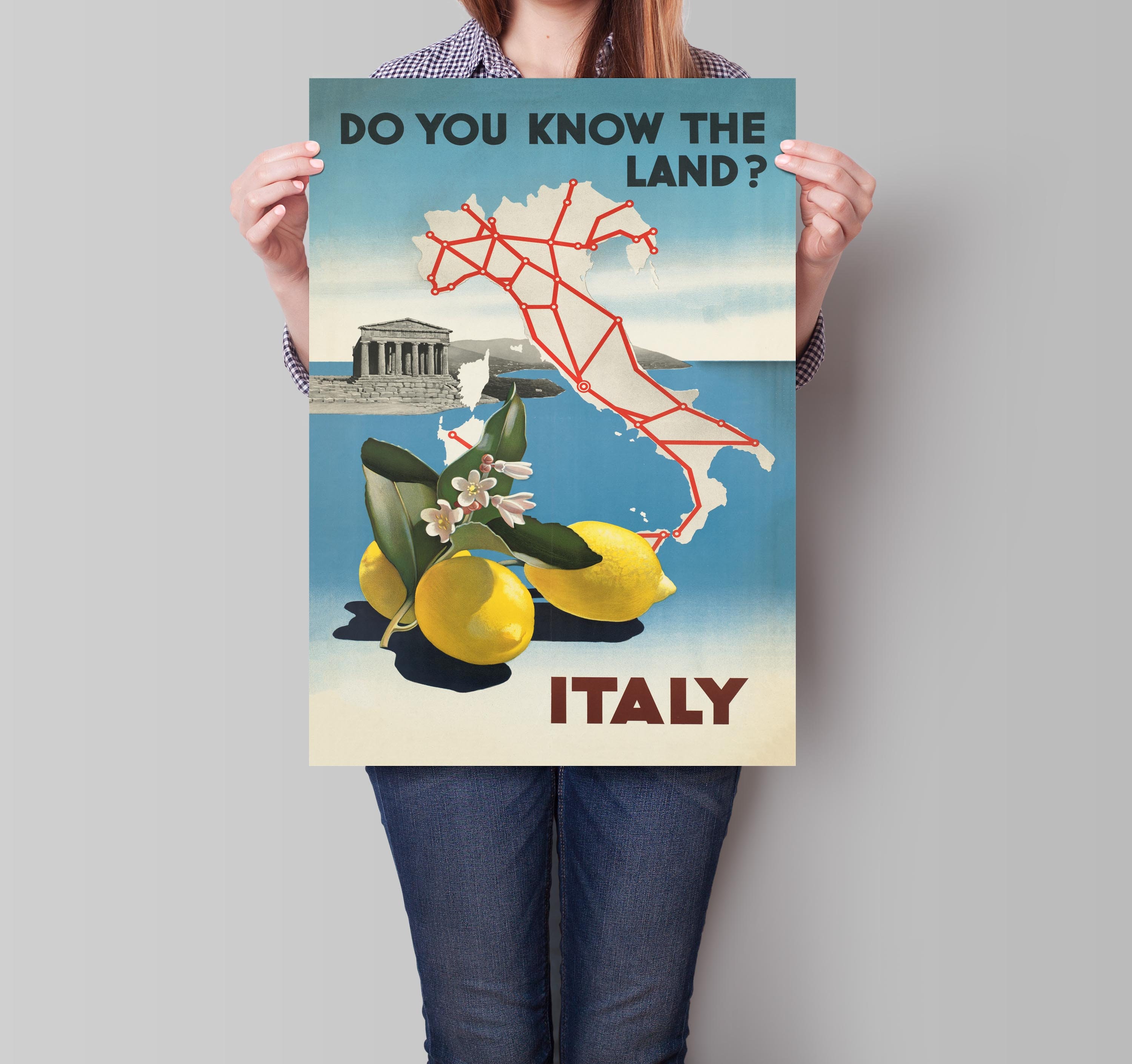 Italy Wall Art Print Vintage Poster Art Italy Travel Print | Etsy