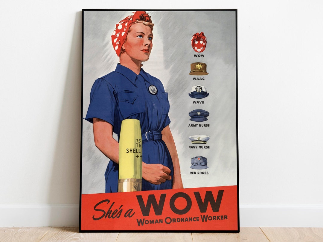 World War 2 Propaganda Poster| Poster Vintage| Canvas Print Wall Art ...