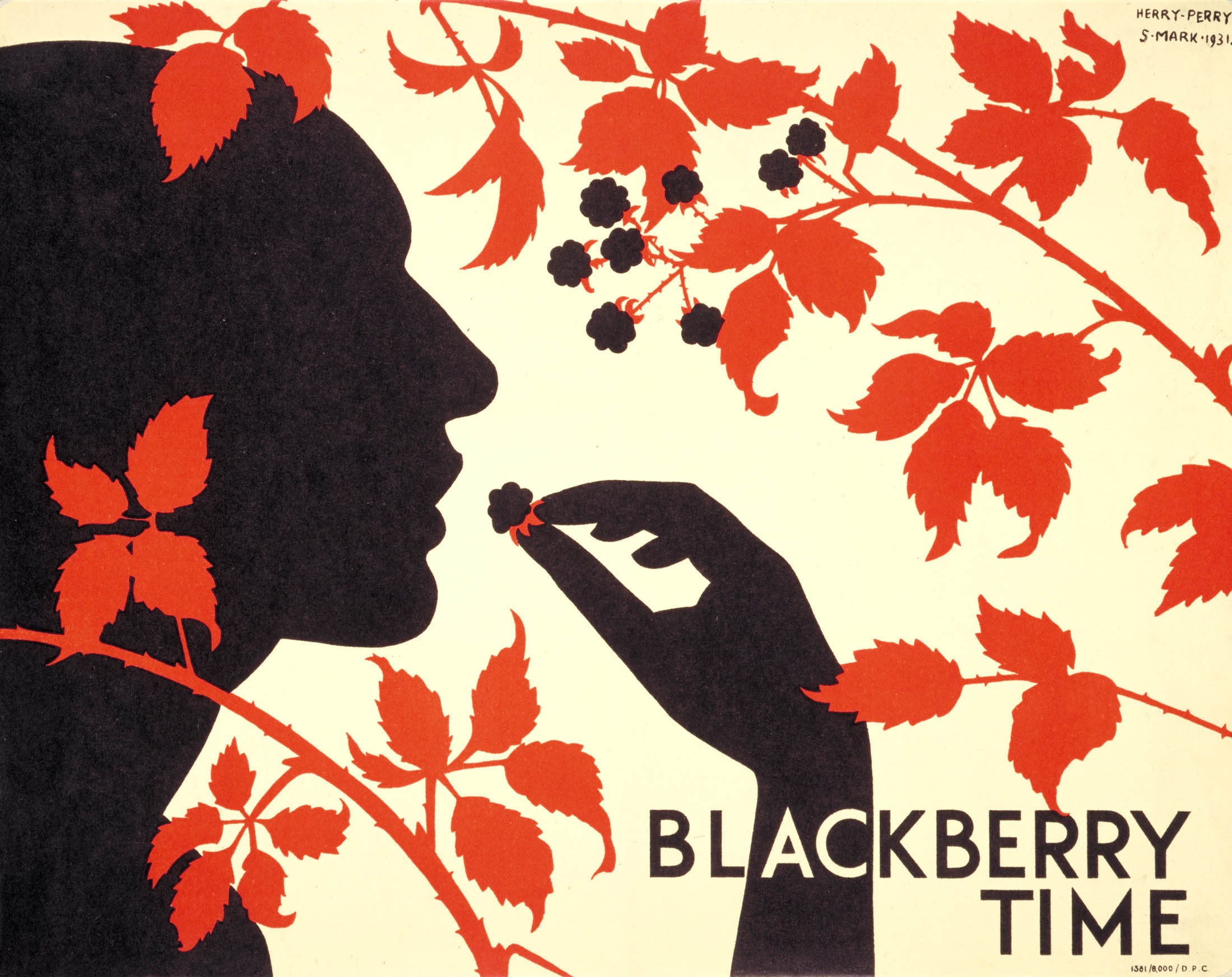 Herry Perry Wall Art Print Vintage Advertising Canvas Painting - Etsy