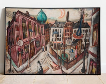 Max Beckmann Art Exhibition Poster - Etsy