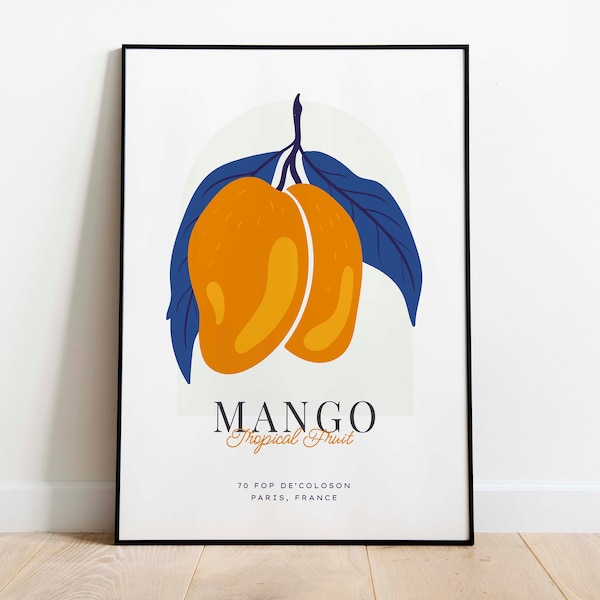 Mango Print - Etsy