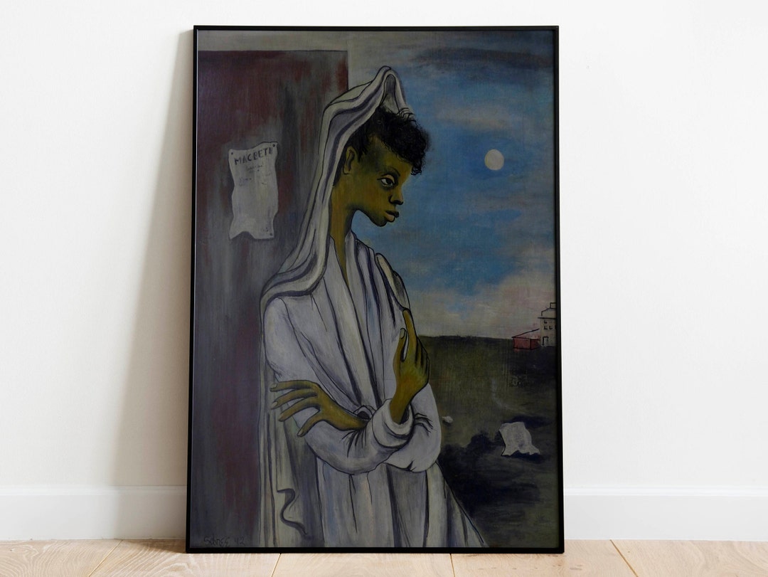 Lady Macbeth by Charles Sebree| Wall Decor Art Poster| Framed Art Print ...