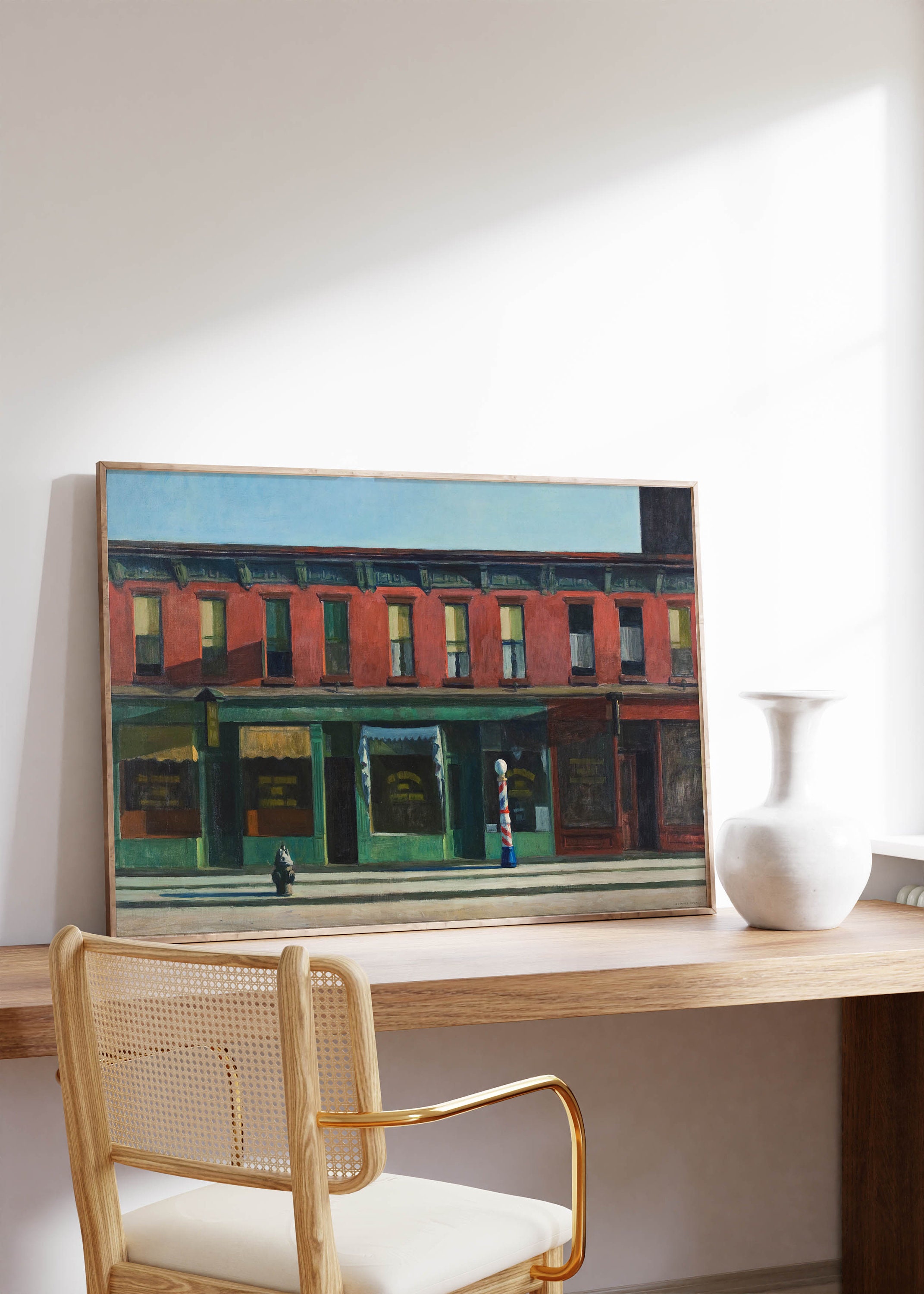 Early Sunday Morning by Edward Hopper: Fine Art Print - Etsy