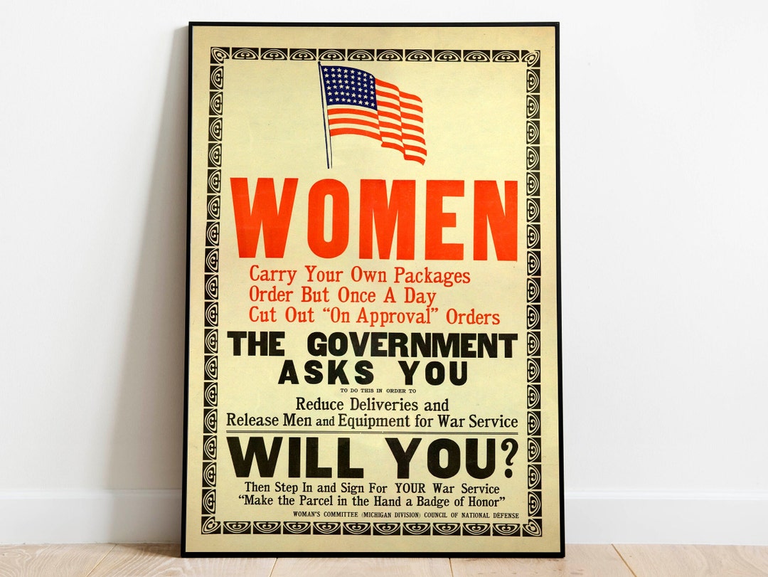 Ww1 Propaganda Posters Women