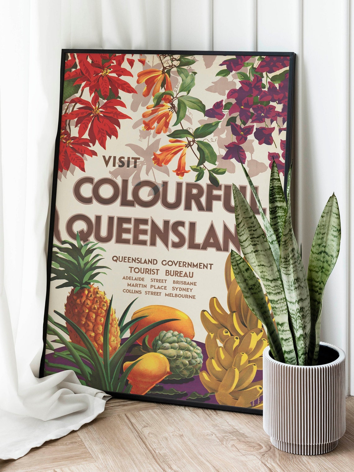 Queensland Poster Print Gallery Wall Prints Canvas Print | Etsy