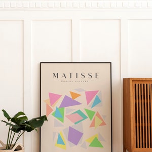 Abstract Matisse Wall Art Print Framed Art Print Living Room Decor ...