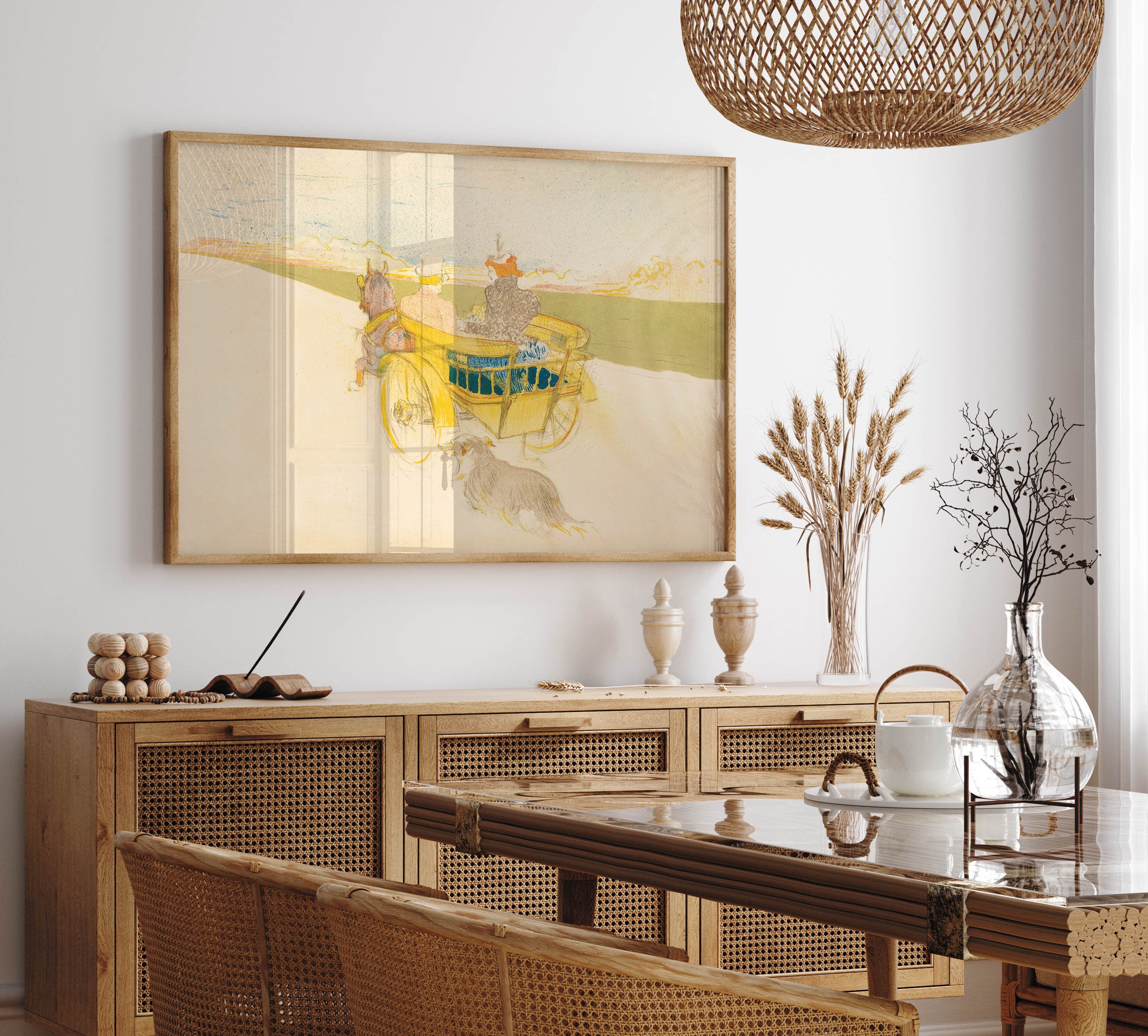 Toulouse Lautrec 'country Outing' Art Print: Fine Art Wall Decor - Etsy