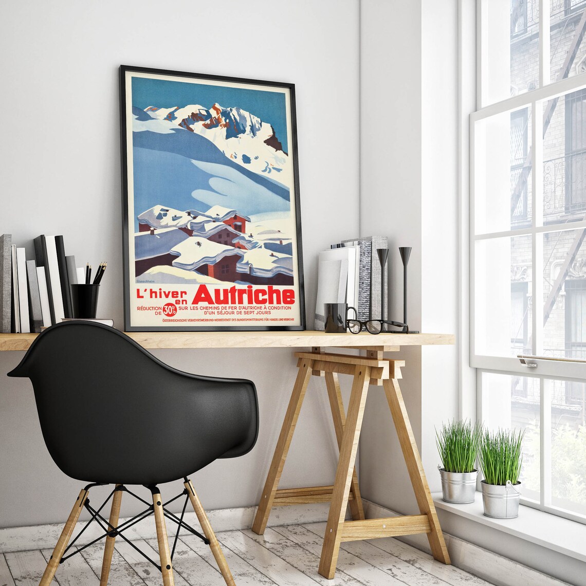 Austria Travel Poster Vintage Travel Print Austria Wall Art - Etsy