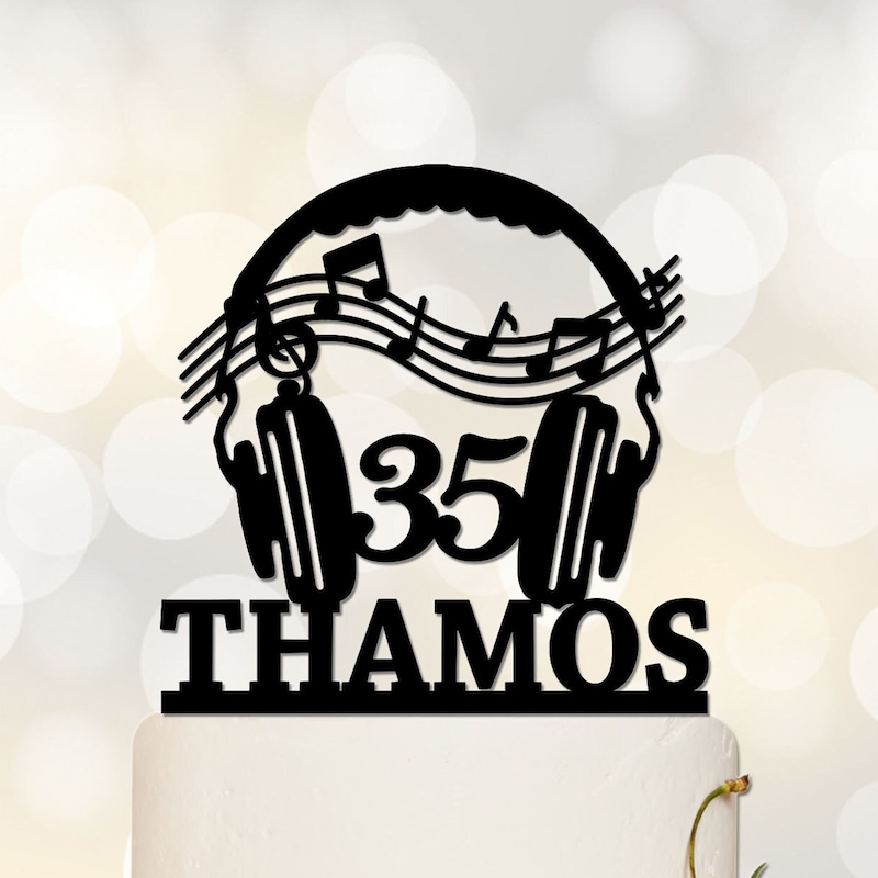 Music Cake Toppers - Etsy