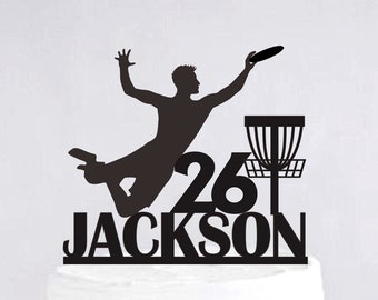 Ultimate Frisbee Cake Topper - Etsy