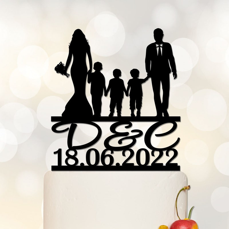 Cake Topper Family - Etsy