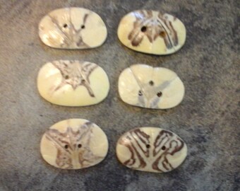 Turtle Shell Buttons - Etsy