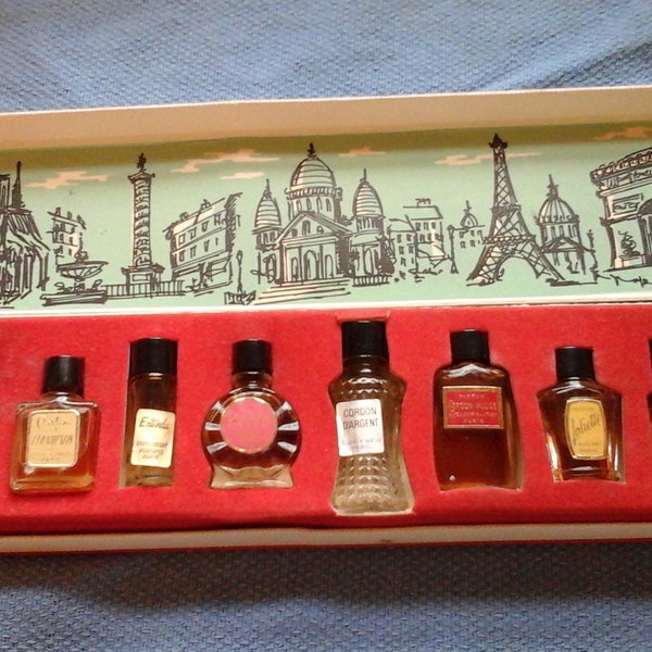 Vintage Sample Perfume Bottles - Etsy
