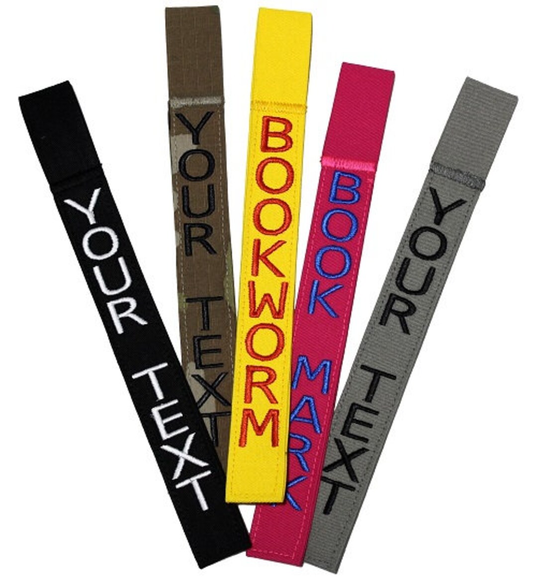 NORTHERN SAFARI™ Custom 1" Width Uniform Name Tape BOOKMARKS, 50 ...