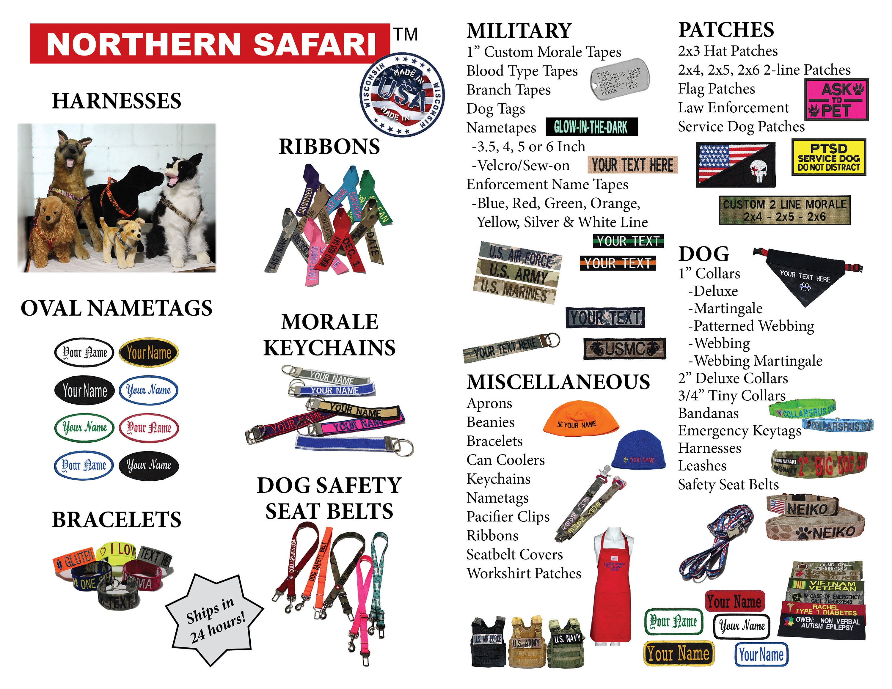 Northern Safari™ Personalized Military and Tactical 1 | Etsy