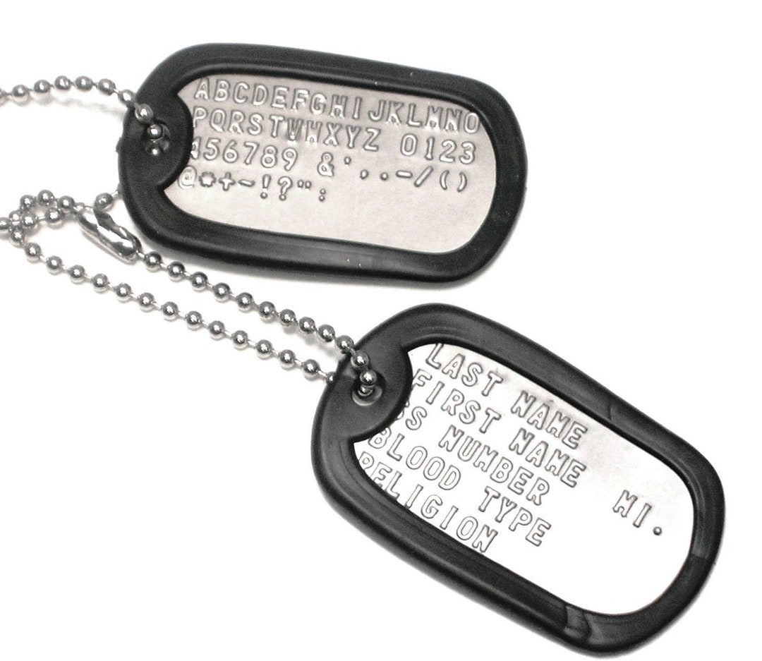 NORTHERN SAFARI™ Military Dog Tags SAME Day Ship! U.S.A. Made! - Etsy