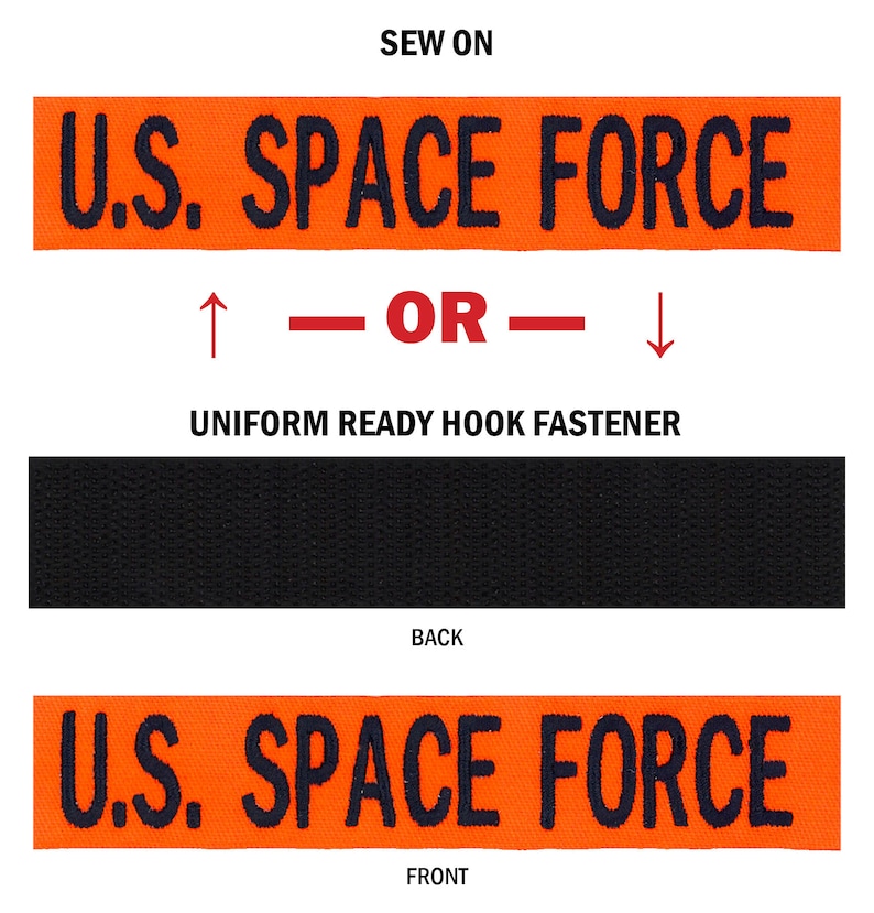 NORTHERN SAFARI™ U.S. Space Force Name Tapes Made in the - Etsy