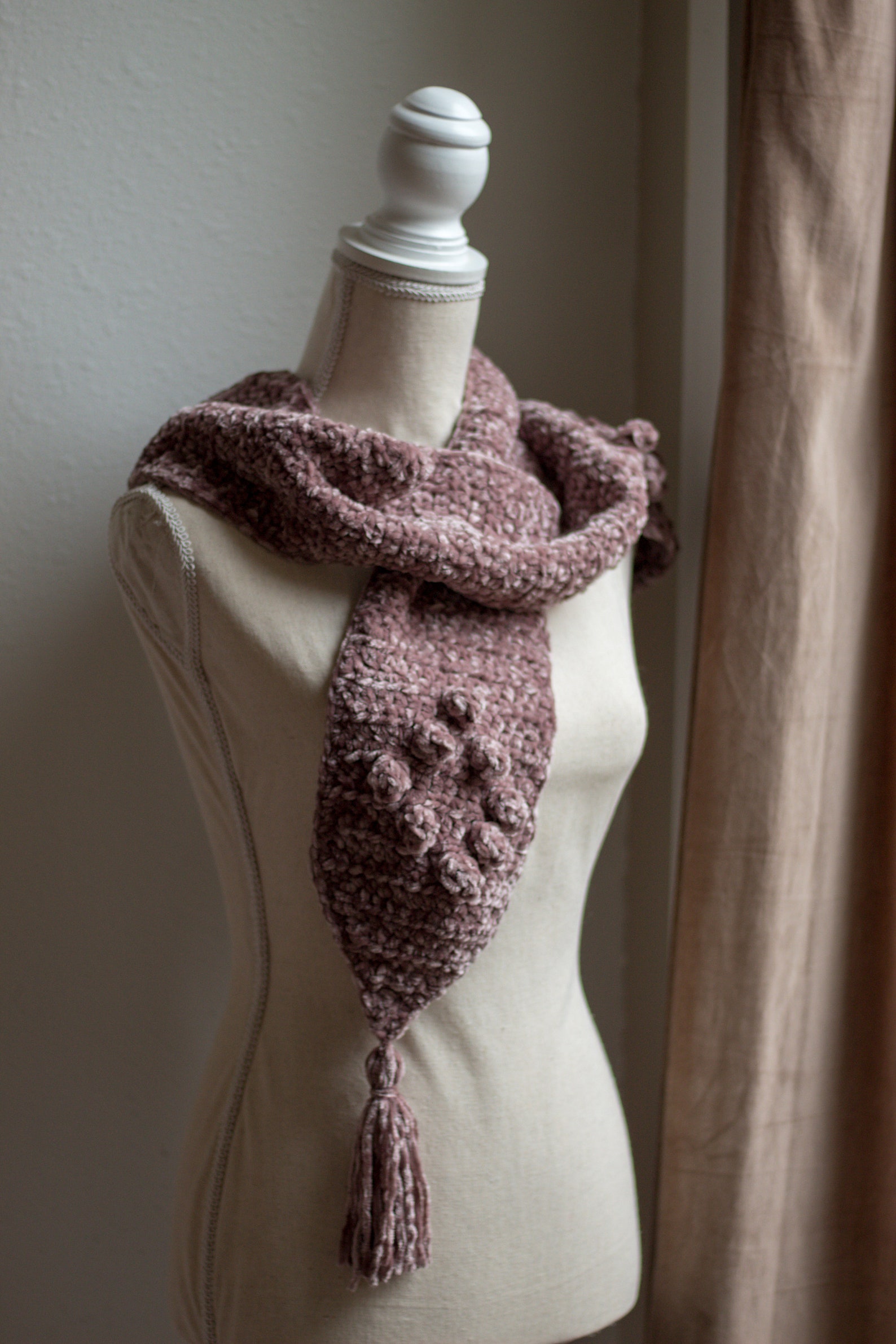 Forever Velvet Scarf Crochet Pattern pattern Only. Crochet - Etsy Canada