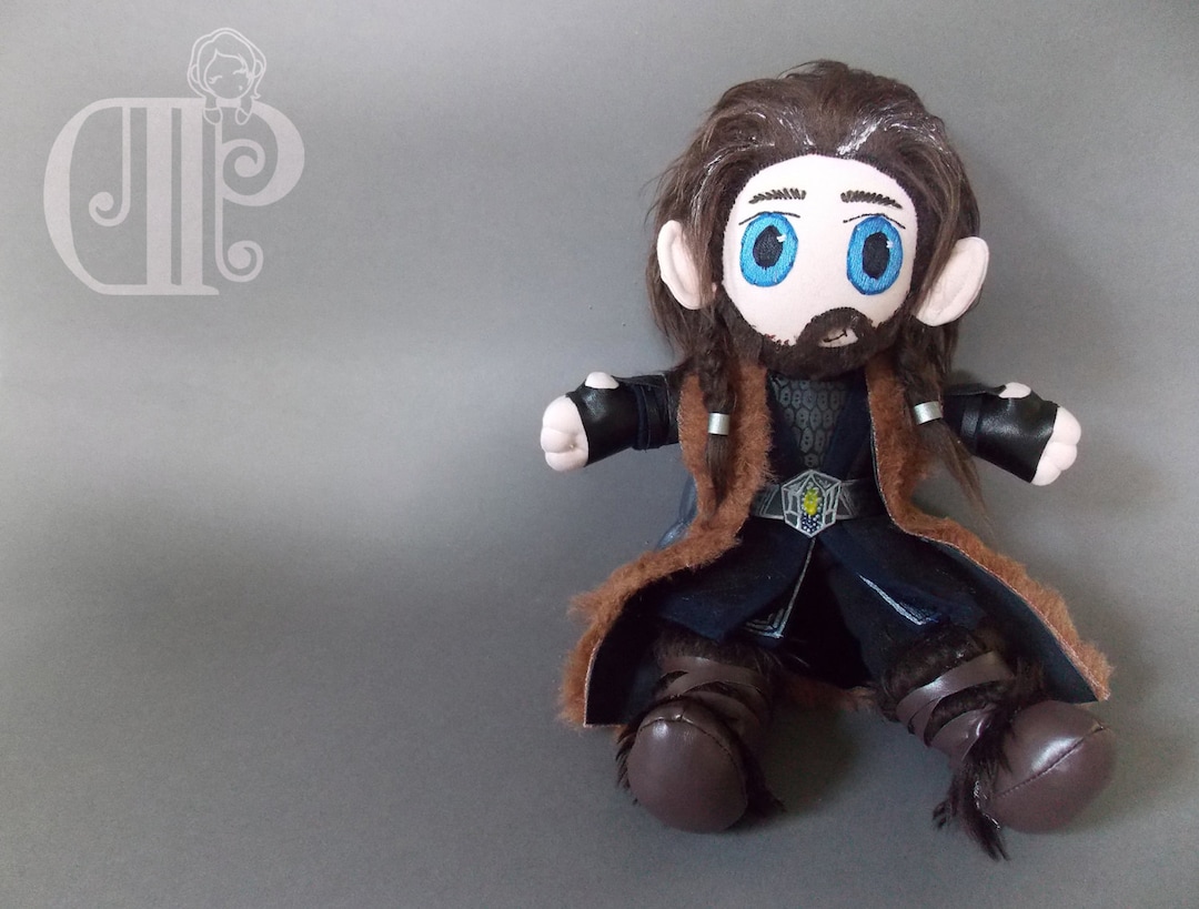 Thorin Oakenshield the Hobbit Lord of the Rings Plush Doll Plushie Toy ...