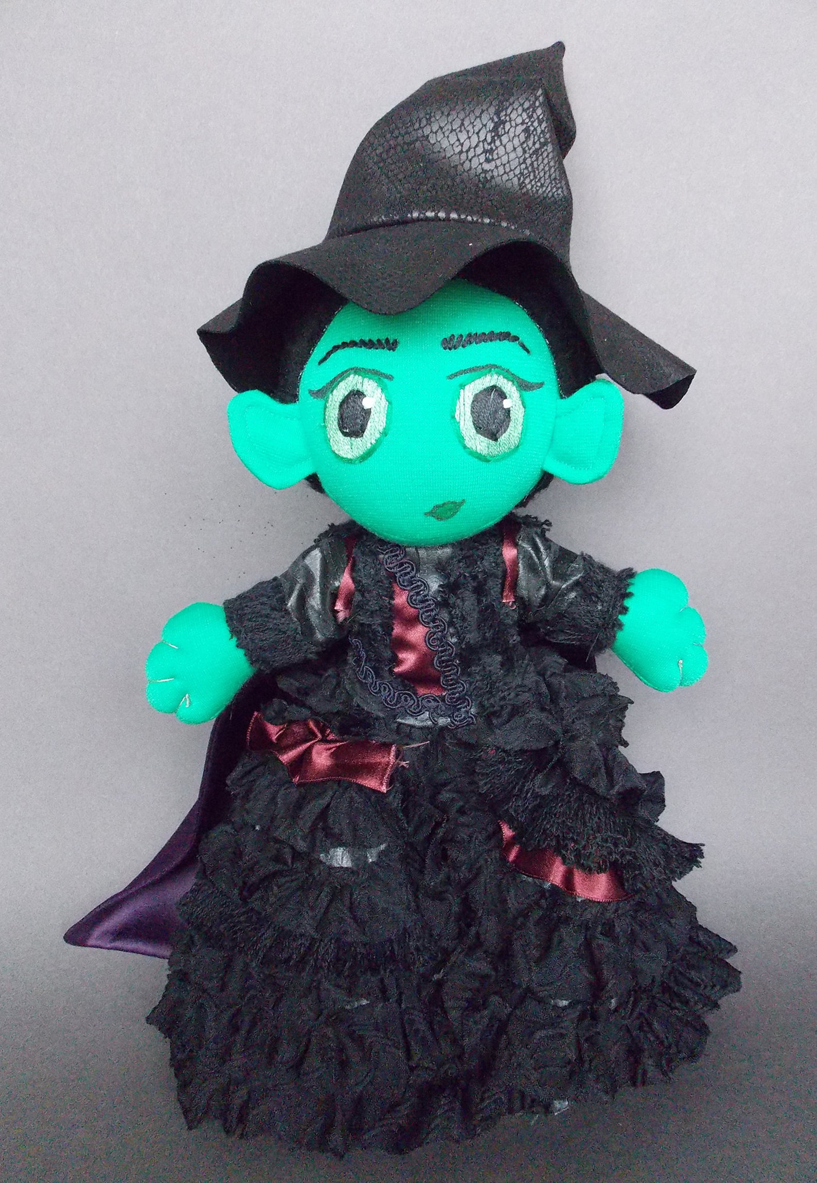 Elphaba From Wicked Musical Doll Plushie Toy - Etsy