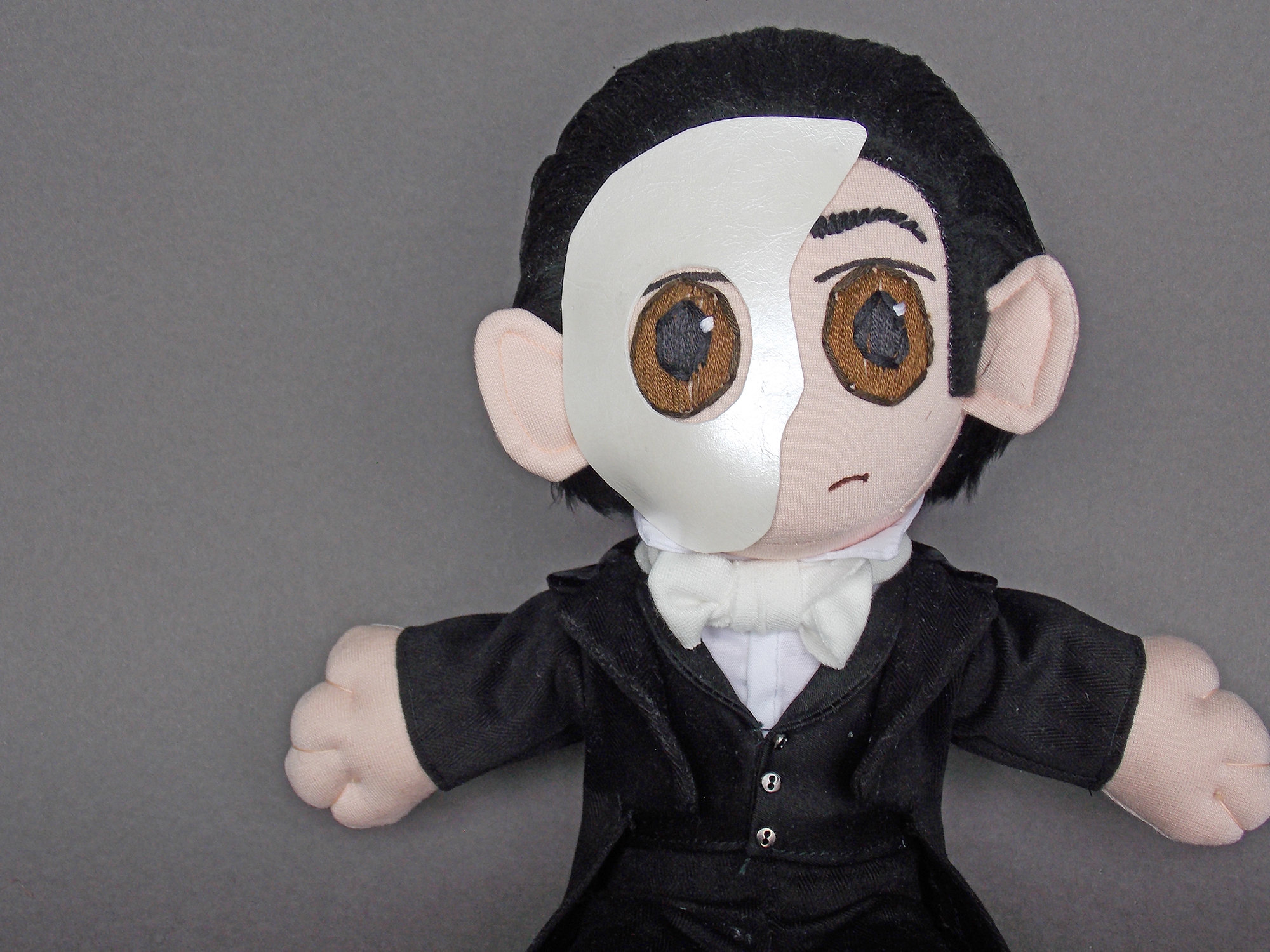 The Phantom From the Phantom of the Opera Musical Doll Plushie | Etsy