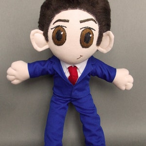 Tenth Doctor Doctor Who Doll Plushie Toy David Tennant - Etsy