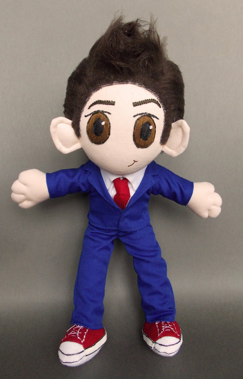 Tenth Doctor Doctor Who Doll Plushie Toy David Tennant - Etsy