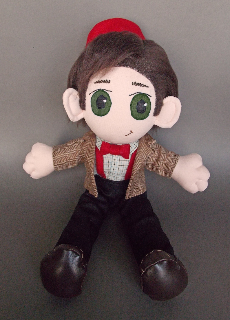 Eleventh Doctor Doctor Who Doll Plushie Toy Matt Smith - Etsy