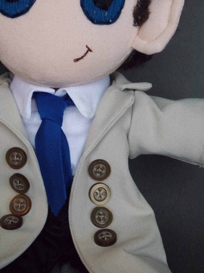 Castiel Supernatural Doll Plushie Toy Misha Collins - Etsy