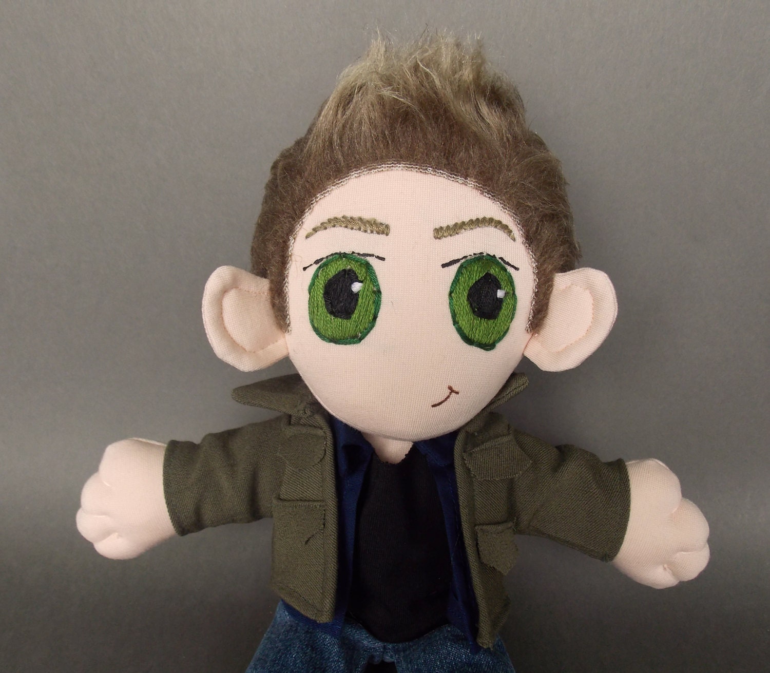 Dean Winchester Supernatural Doll Plushie Toy Jensen Ackles | Etsy