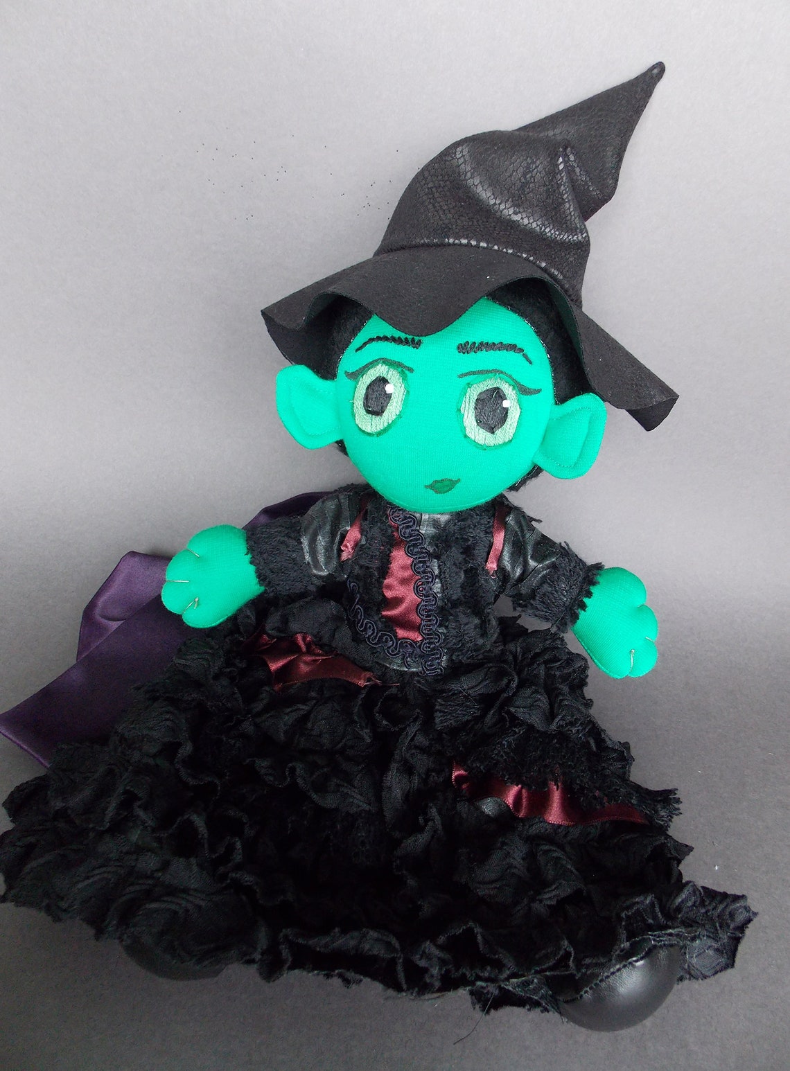 Elphaba from Wicked Musical Doll Plushie Toy | Etsy