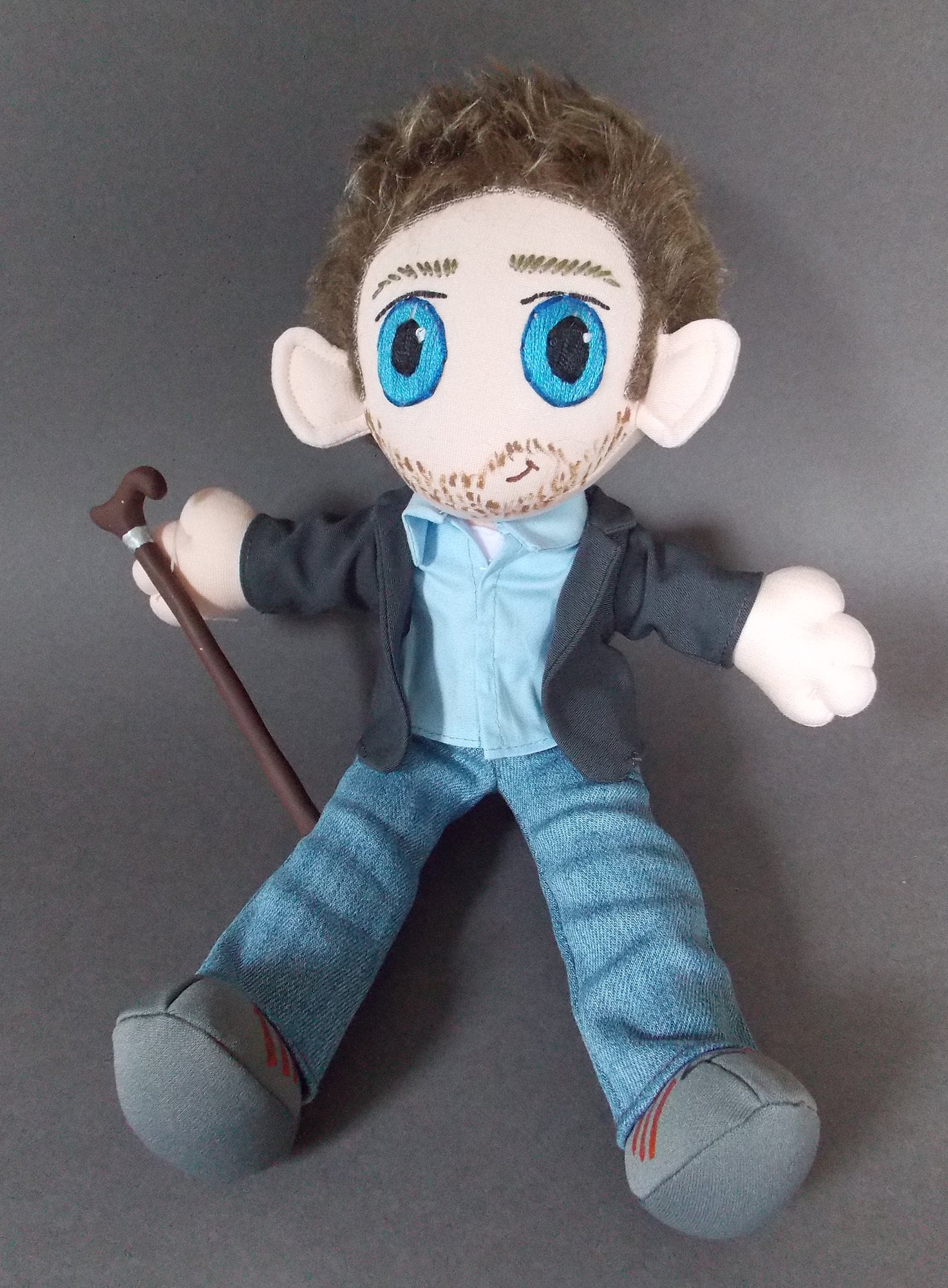 Dr Gregory House From House MD Doll Plushie Toy - Etsy UK