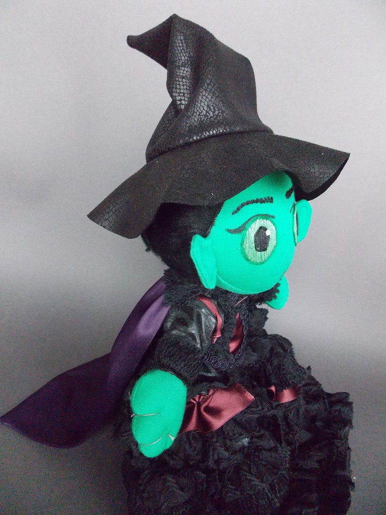 Elphaba From Wicked Musical Doll Plushie Toy - Etsy