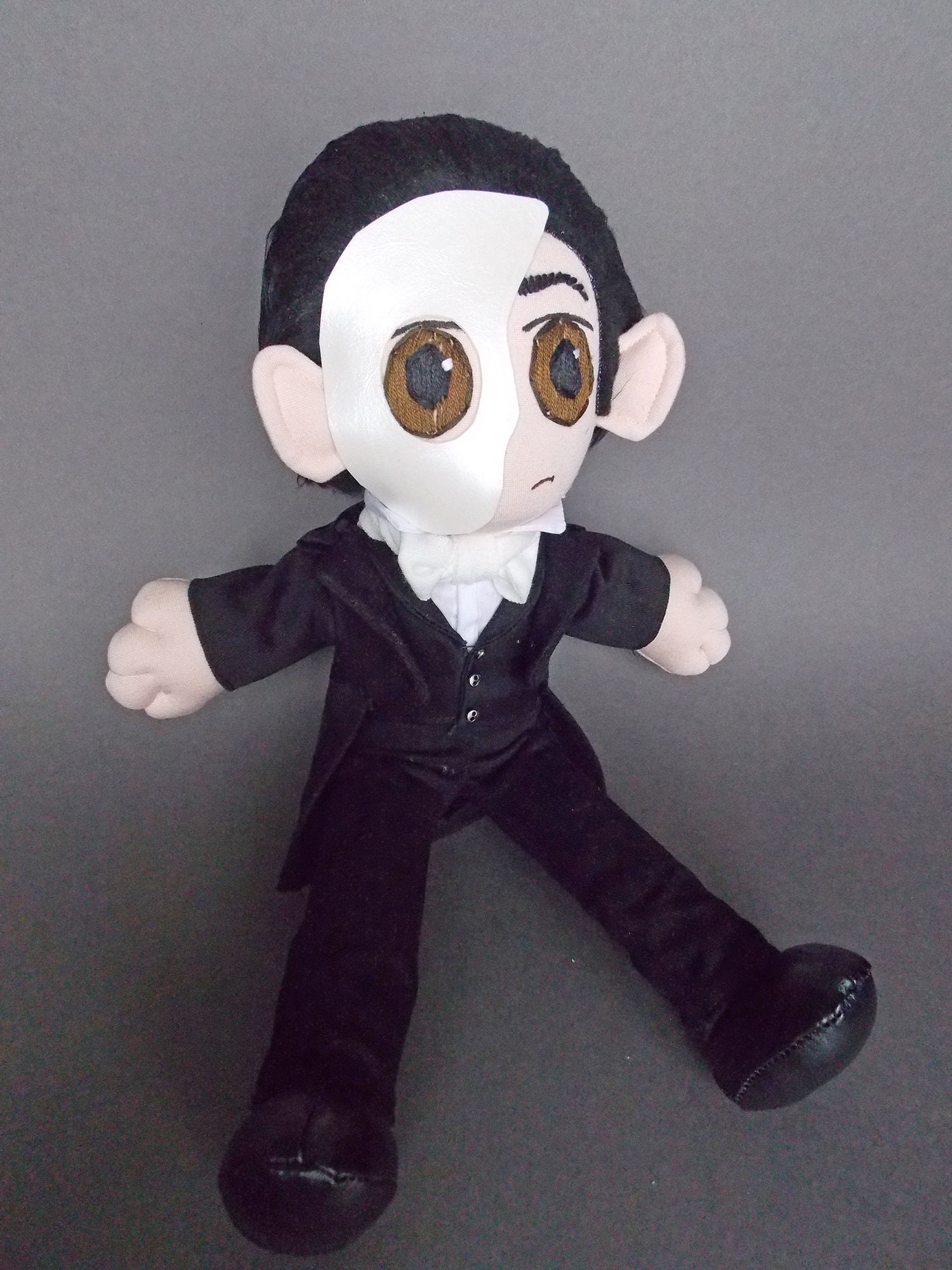 The Phantom From the Phantom of the Opera Musical Doll Plushie | Etsy