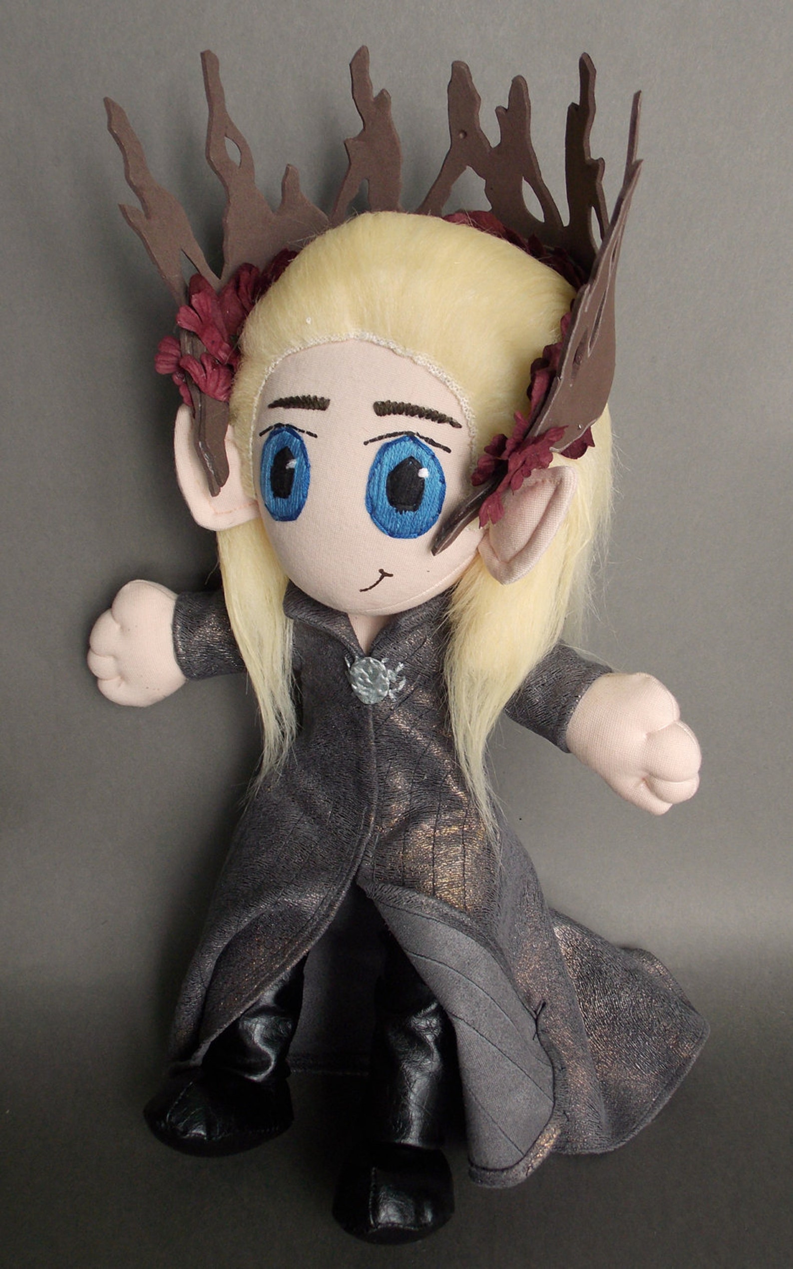 Thranduil the Hobbit Lord of the Rings Plush Doll Plushie Toy Lee Pace ...