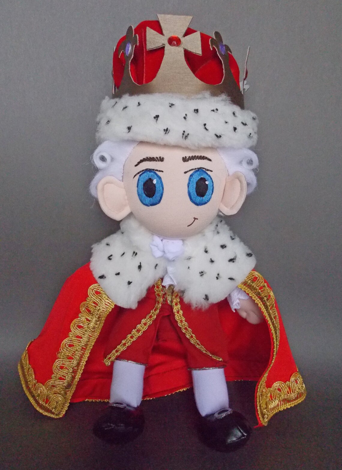 King George From Hamilton Musical Plush Doll Plushie Toy - Etsy