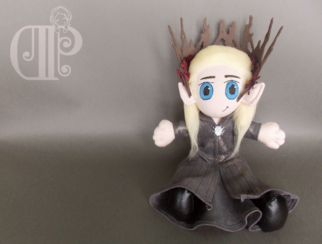 Thranduil the Hobbit Lord of the Rings Plush Doll Plushie Toy Lee Pace ...