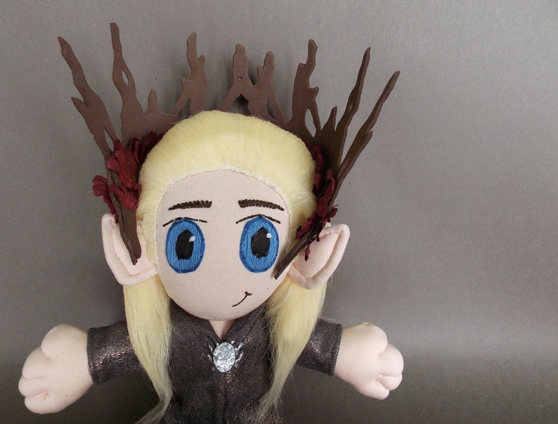 Thranduil The Hobbit Lord of the Rings Plush Doll Plushie Toy | Etsy