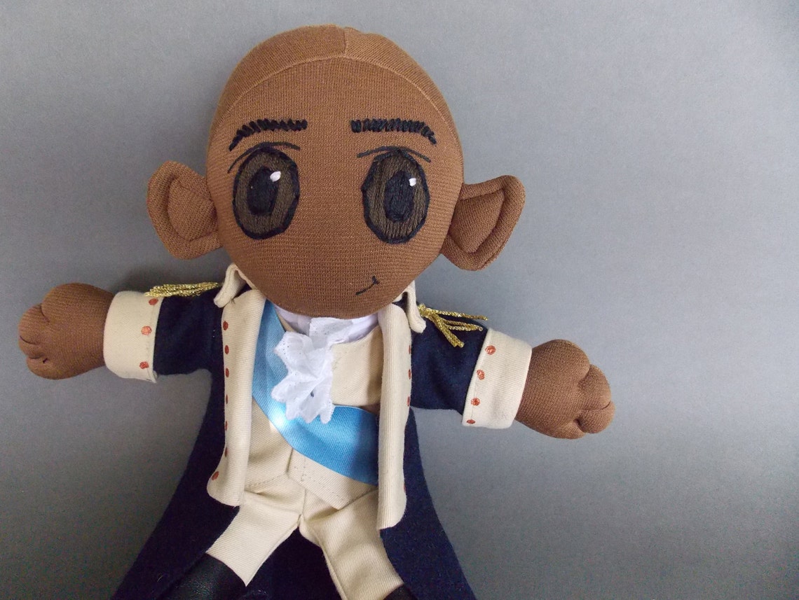 George Washington From Hamilton Musical Plush Doll Plushie Toy - Etsy