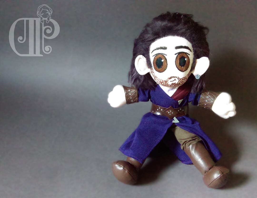 Gale Dnd Plush Doll Plushie Toy - Etsy
