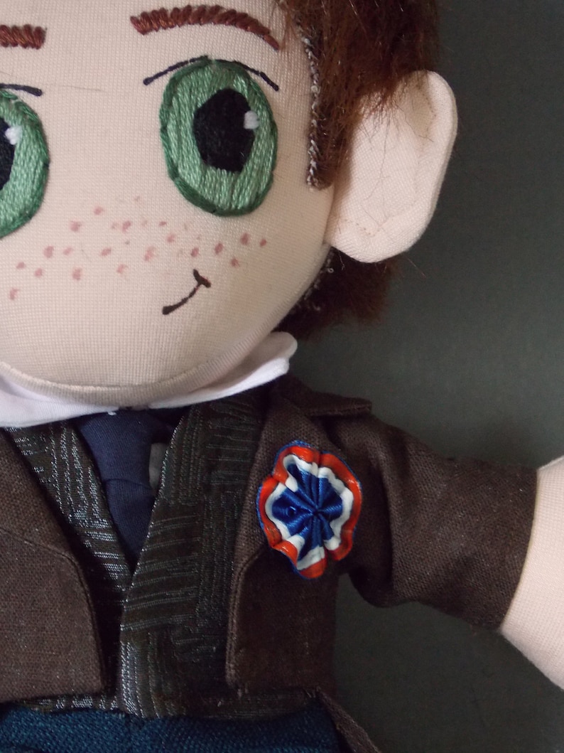 Marius Pontmercy Les Miserables Plush Doll Plushie Toy Eddie Redmayne ...