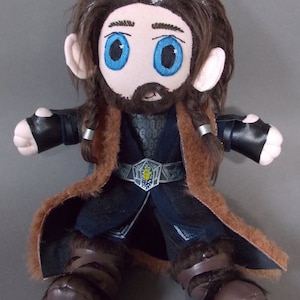 Thorin Oakenshield the Hobbit Lord of the Rings Plush Doll Plushie Toy ...