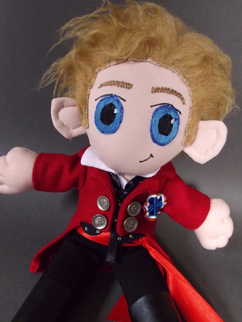 Enjolras Les Miserables Plush Doll Plushie Toy Aaron Tveit - Etsy