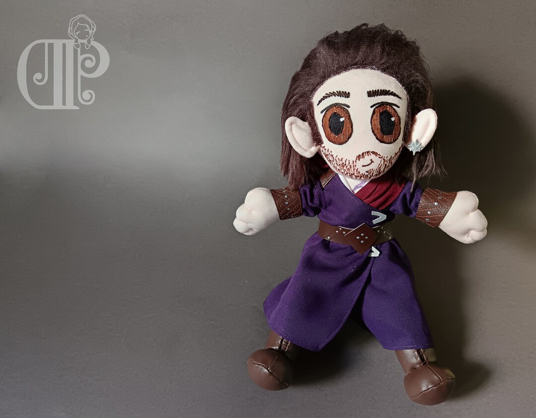 Gale Dnd Plush Doll Plushie Toy - Etsy