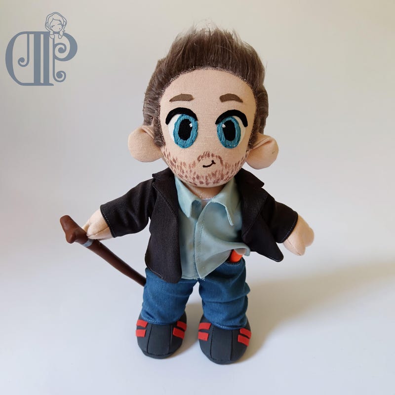 Dr House Plushie - Etsy