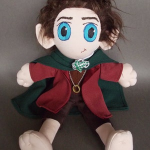 Frodo Baggins the Lord of the Rings Plush Doll Plushie Toy - Etsy